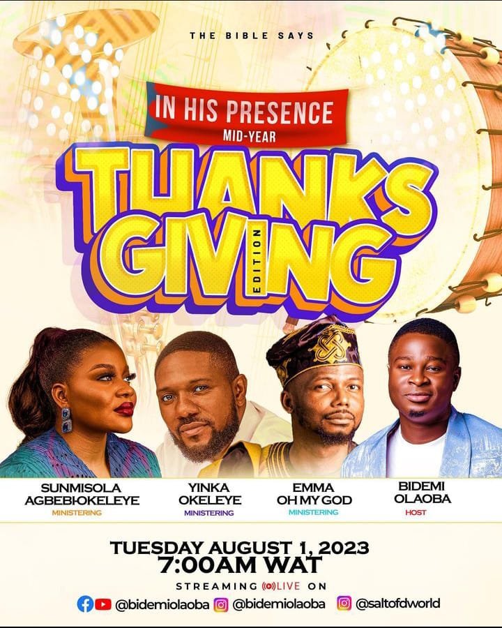 Download Mp3: In His Presence with BIDEMI OLAOBA, Sunmisola, Yinka ...